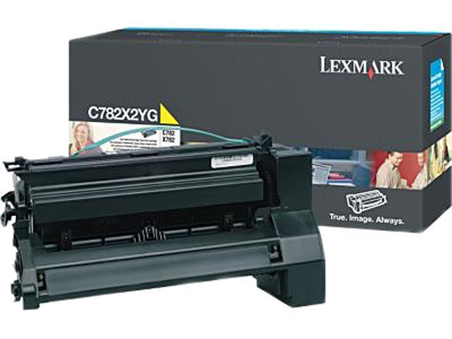 Click here for LEXMARK C782X2YG Toner Yellow prices