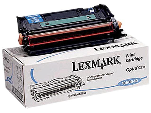 Click here for Lexmark 10E0040 Toner Cartridge - Cyan prices