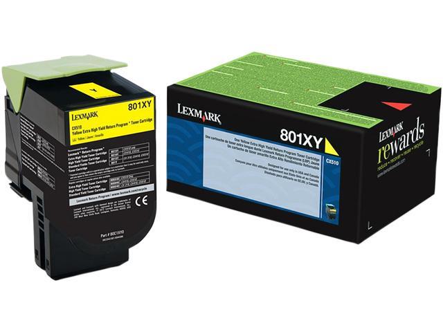 Click here for Lexmark 80C1XY0 Extra High Yield Return Program To... prices