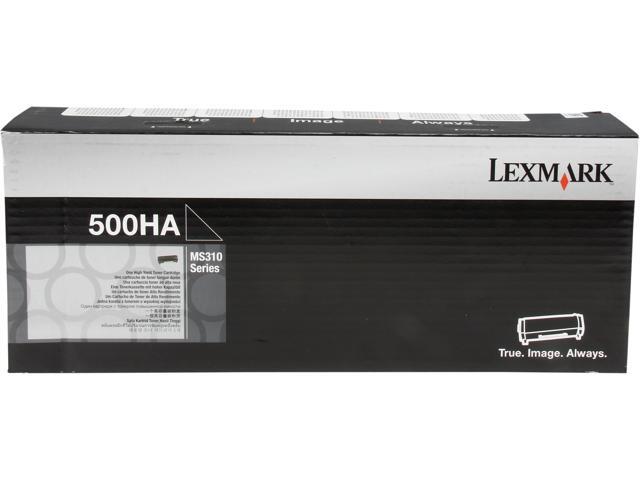 Click here for Lexmark 50F0HA0 High Yield Toner Cartridge - Black prices