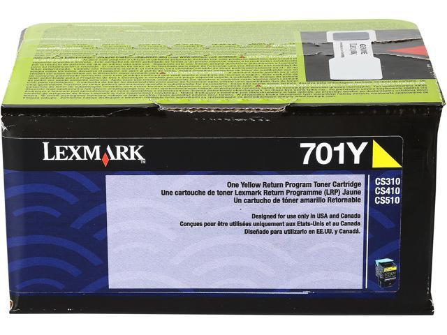 Click here for Lexmark 70C10Y0 Return Program Toner Cartridge - Y... prices