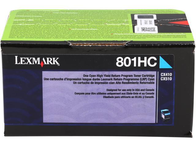 Click here for Lexmark 80C1HC0 High Yield Return Program Toner Ca... prices
