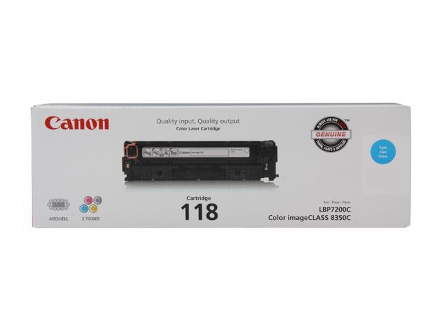 Click here for Canon 118 Toner Cartridge - Cyan prices