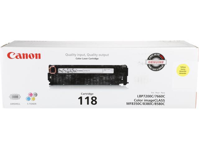 Click here for Canon 118 Toner Cartridge - Yellow prices