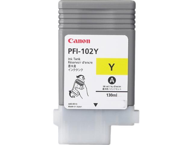 Click here for Canon PFI-102 Ink Cartridge - Yellow prices
