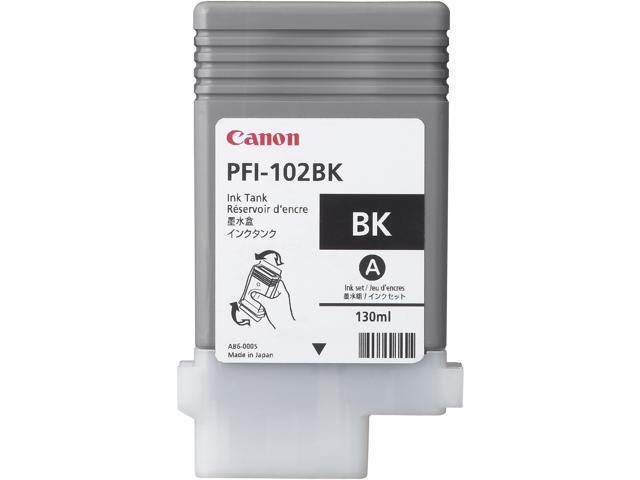 Click here for Canon PFI-102 Ink Cartridge - Black prices