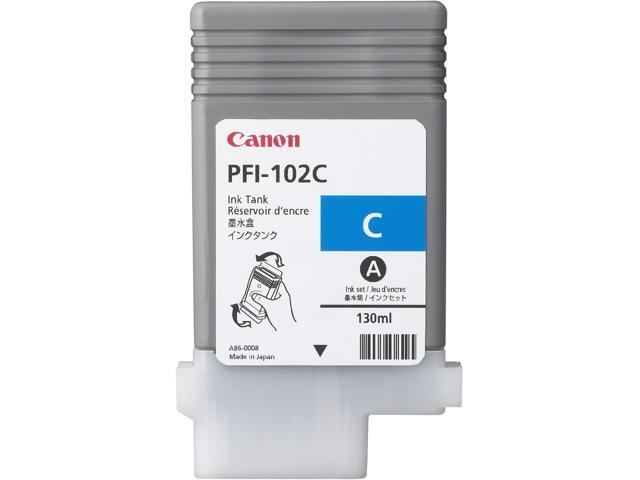 Click here for Canon PFI-102 Ink Cartridge - Cyan prices