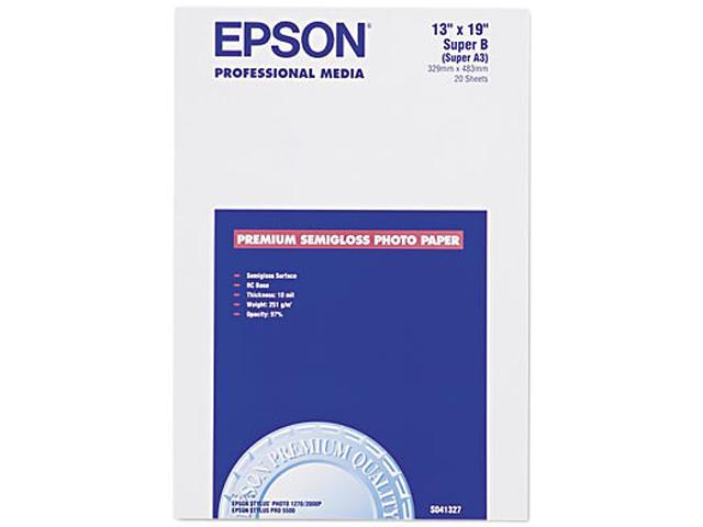 Click here for Epson S041327 Premium Photo Paper Super B - 13 x 1... prices