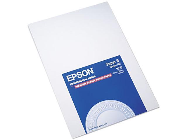 Click here for Epson S041289 Photo Paper Super B - 13 x 19 - 20 S... prices
