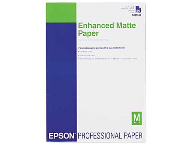 Click here for Epson S041343 Photo Paper A3 - 11.70 x 16.50 - 50... prices