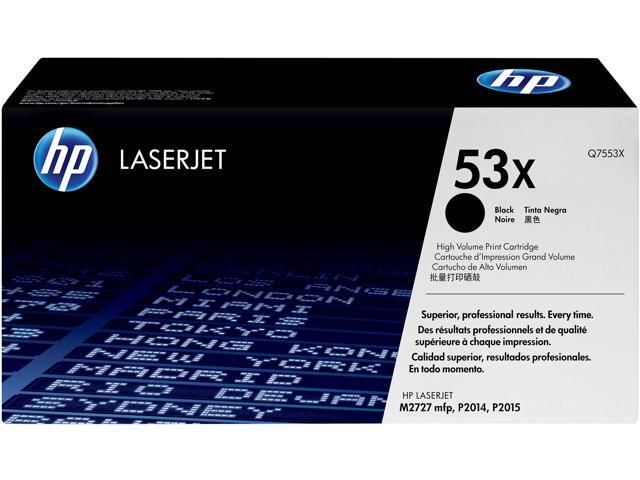 Click here for HP 53X High Yield LaserJet Toner Cartridge - Black prices