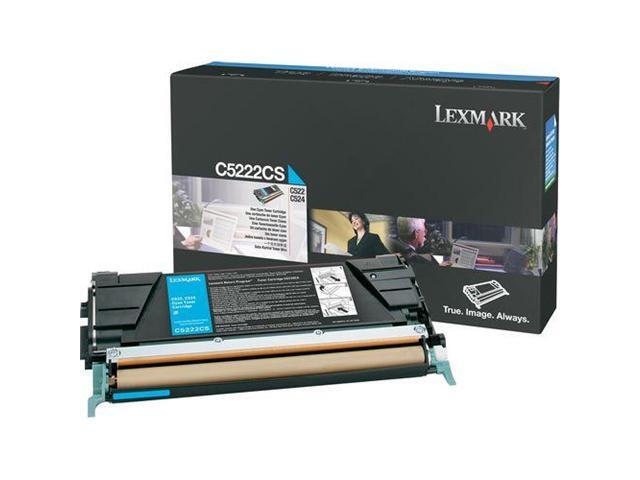 Click here for Lexmark C5222CS Toner Cartridge - Cyan prices
