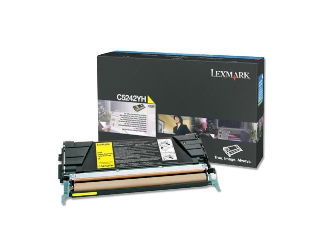 Click here for Lexmark C5242YH High Yield Toner Cartridge - Yello... prices