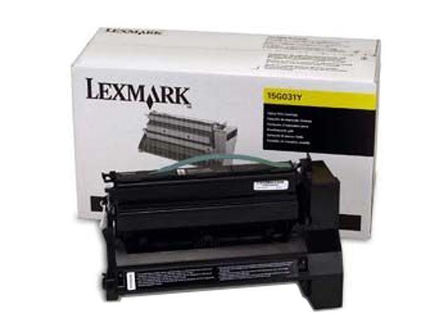 Click here for LEXMARK 15G031Y Toner Cartridge Yellow prices