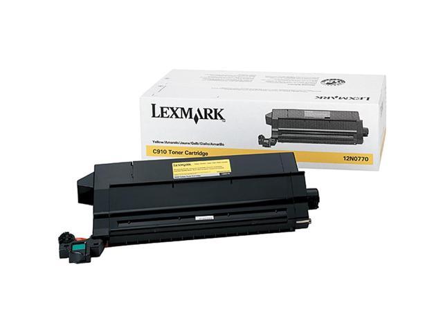 Click here for Lexmark 12N0770 Toner Cartridge - Yellow prices