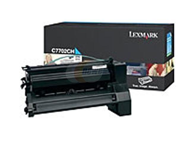 Click here for LEXMARK C7702CH High Yield Print Cartridge Cyan prices