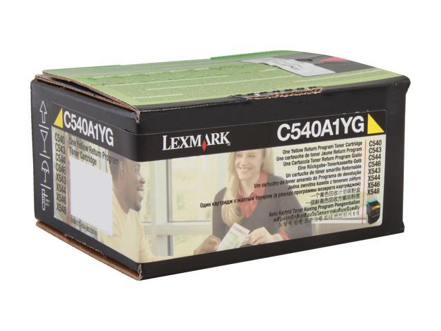 Click here for Lexmark C540A1YG Return Program Toner Cartridge -... prices