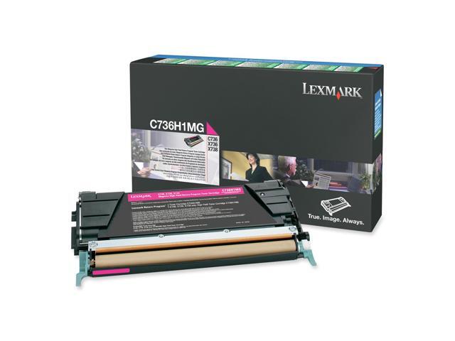 Click here for Lexmark C736H1MG High Yield Return Program Toner C... prices