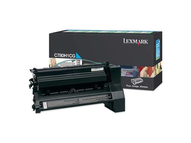 Click here for Lexmark C780H1CG High Yield Toner Cartridge - Cyan prices