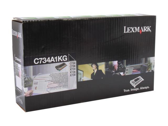 Click here for Lexmark C734A1KG Return Program Toner Cartridge -... prices