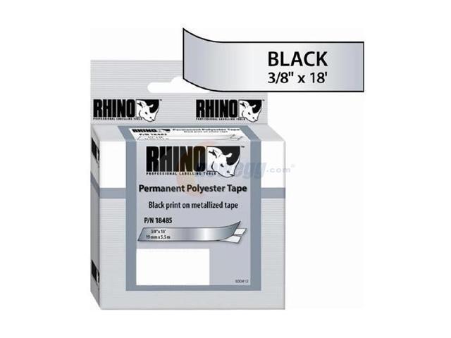 Click here for Dymo 18485 RHINO 3/8 Metal Perm Poly Labels - 9 mm prices