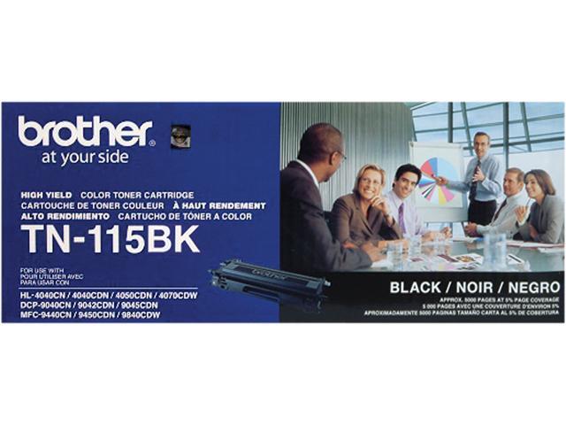 Click here for Brother TN115BK High Yield Toner Cartridge - Black prices