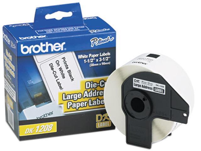 Click here for Brother Die-Cut Address Labels 1.4 x 3.5 White 400... prices
