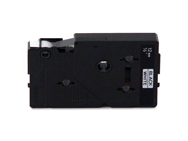 Click here for Brother 12mm (1/2) Black on White Laminated Tape (... prices