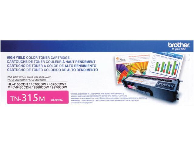 Click here for Brother TN315M High Yield Toner Cartridge - Magent... prices