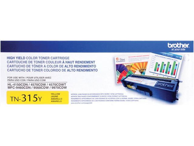 Click here for Brother TN315Y High Yield Toner Cartridge - Yellow prices