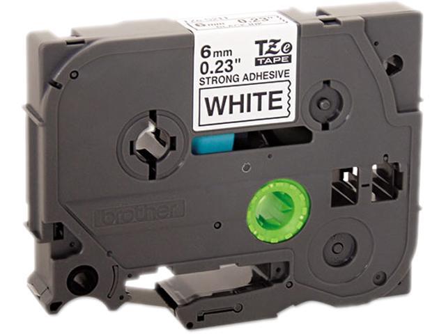 Click here for Brother 6mm (1/4) Black on White Extra Strength Su... prices