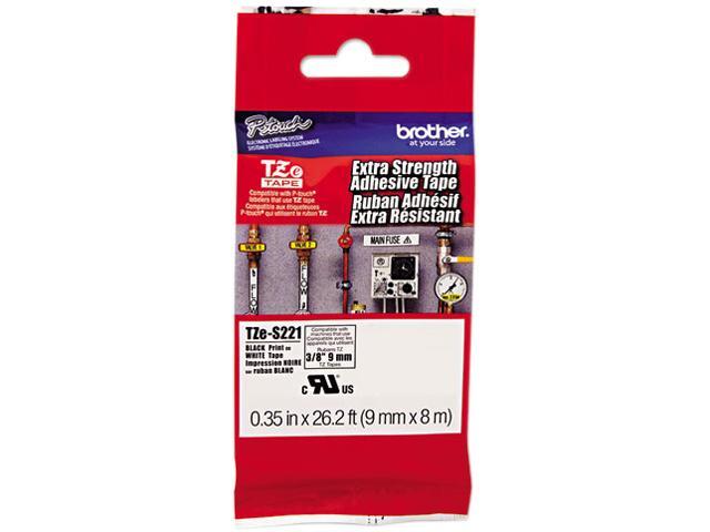Click here for Brother 9mm (3/8) Black on White Extra Strength Su... prices