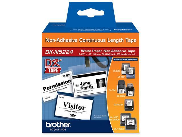 Click here for Brother DKN5224 2.1 in x 100 ft (54 mm x 30.4 m) B... prices