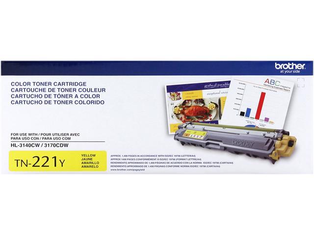 Click here for Brother TN221Y Toner Cartridge - Yellow prices