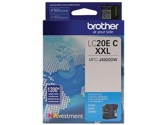 Click here for Brother LC20EC Super High Yield Ink Cartridge - Cy... prices