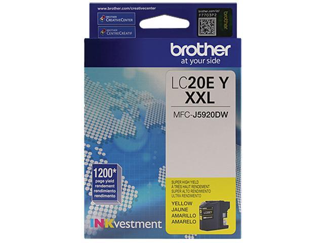 Click here for Brother LC20EY Super High Yield Ink Cartridge - Ye... prices