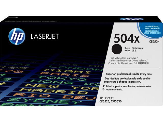 Click here for HP 504X High Yield LaserJet Toner Cartridge - Blac... prices