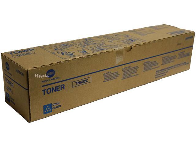 Click here for KONICA MINOLTA TN622C Toner Cyan prices