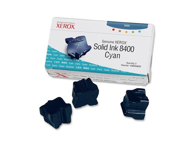 Click here for Xerox 108R00605 Solid Ink - 3 Sticks - Cyan prices