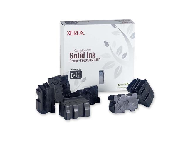 Click here for Xerox 108R00749 Solid Ink - 6 Sticks - Black prices