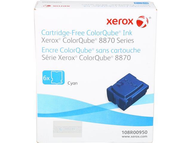 Click here for Xerox 108R00950 Solid Ink - 6 Sticks - Cyan prices