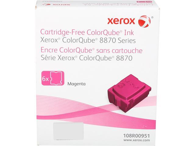 Click here for Xerox 108R00951 Solid Ink - 6 Sticks - Magenta prices