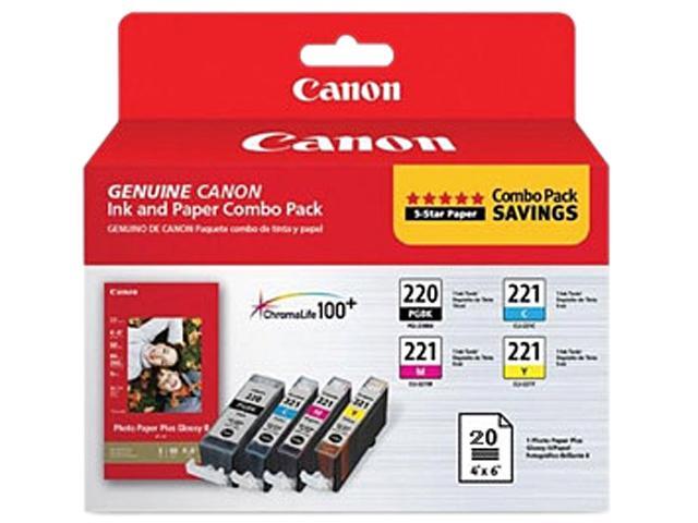 Click here for Canon PGI-220/CLI-221 Ink And Paper Combo Pack  29... prices
