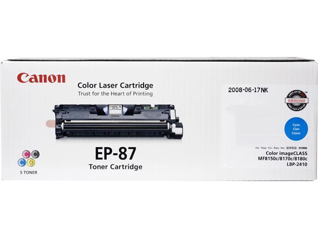 Click here for Canon EP-87 Toner Cartridge - Cyan prices