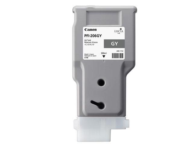 Click here for Canon PFI-206GY Ink tank 300ml; Gray (5312B001) prices