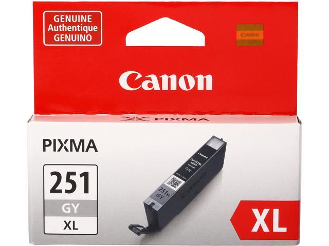 Click here for Canon CLI-251 XL High Yield Ink Cartridge - Gray prices