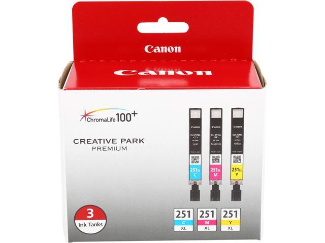 Click here for Canon CLI-251 XL High Yield Ink Cartridge - Combo... prices