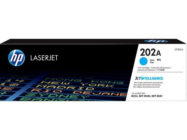 Click here for HP 202A LaserJet Toner Cartridge - Cyan prices