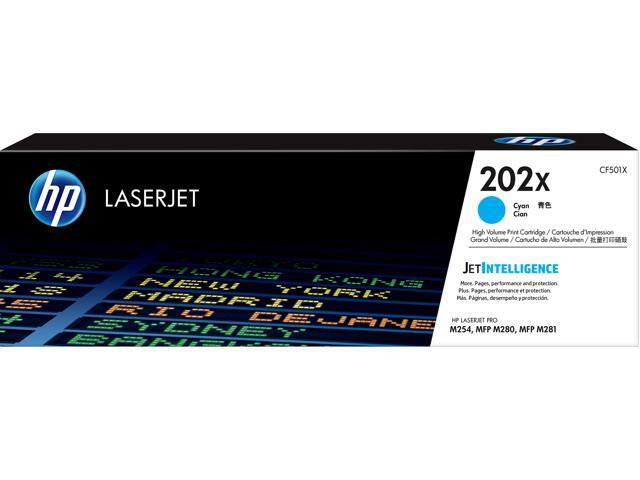Click here for HP 202X High Yield LaserJet Toner Cartridge - Cyan prices