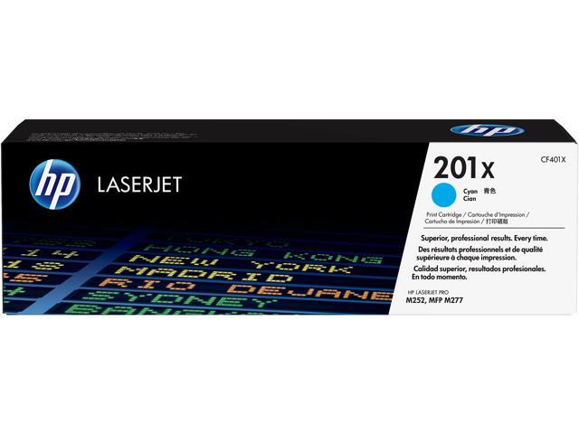Click here for HP 201X High Yield LaserJet Toner Cartridge - Cyan prices